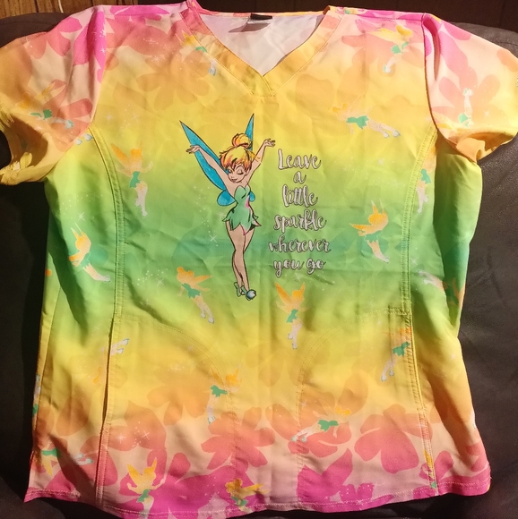 Disney | Tops | Heartsoul Disneys Tinker Bell A Little Sparkle Womens ...